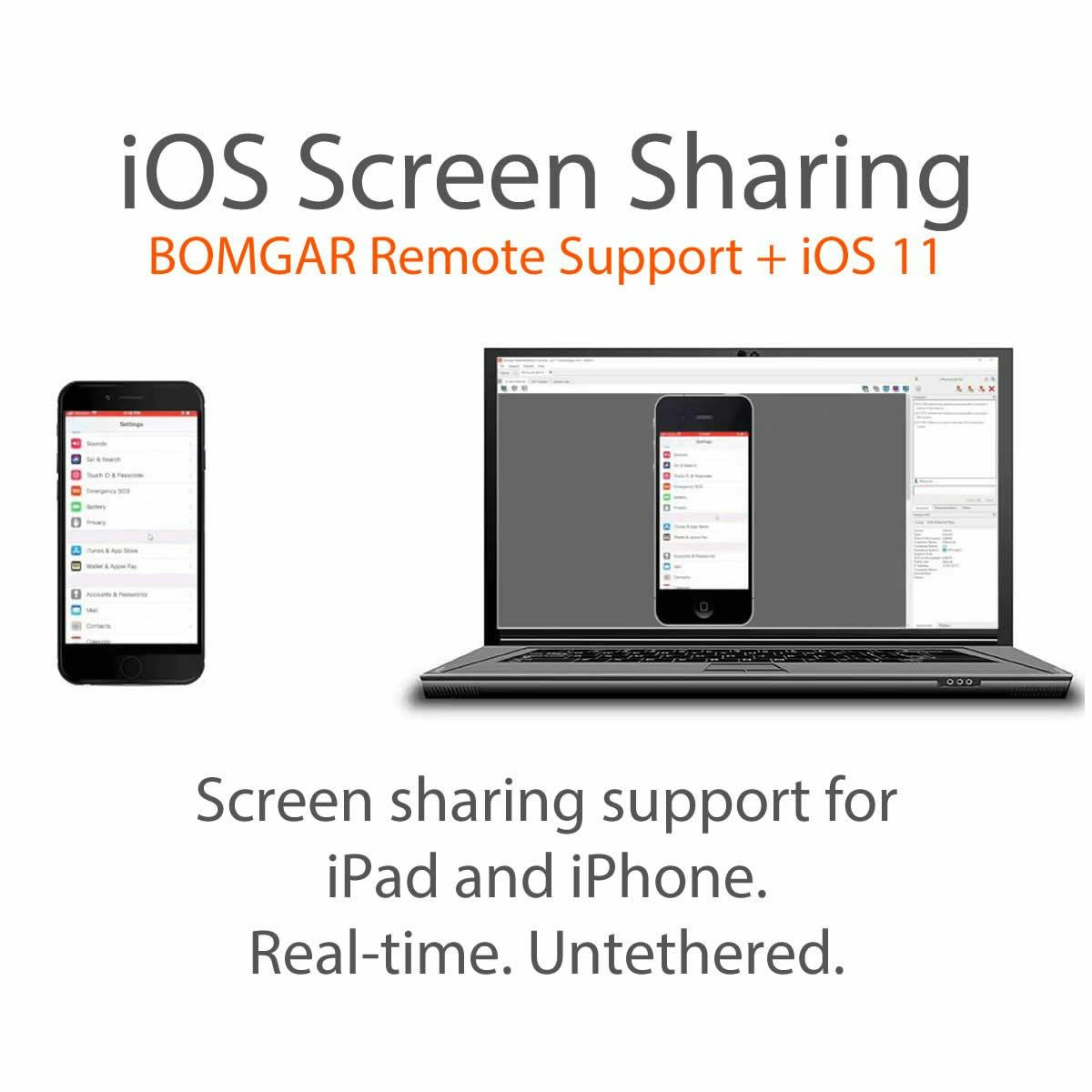 iPhone and iPad Screen Sharing Improves with iOS 11 Remote Support ...