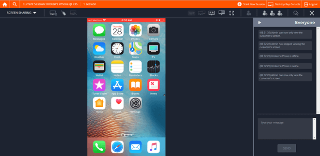 Screen Sharing with iOS Devices (iPads and iPhones) | BeyondTrust