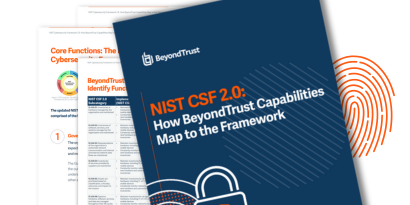 NIST CSF 2.0 Compliance with BeyondTrust | BeyondTrust