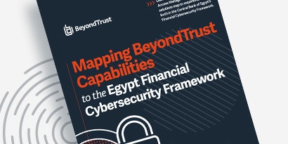 Mapping BeyondTrust to Egypt's CBE Financial… | BeyondTrust