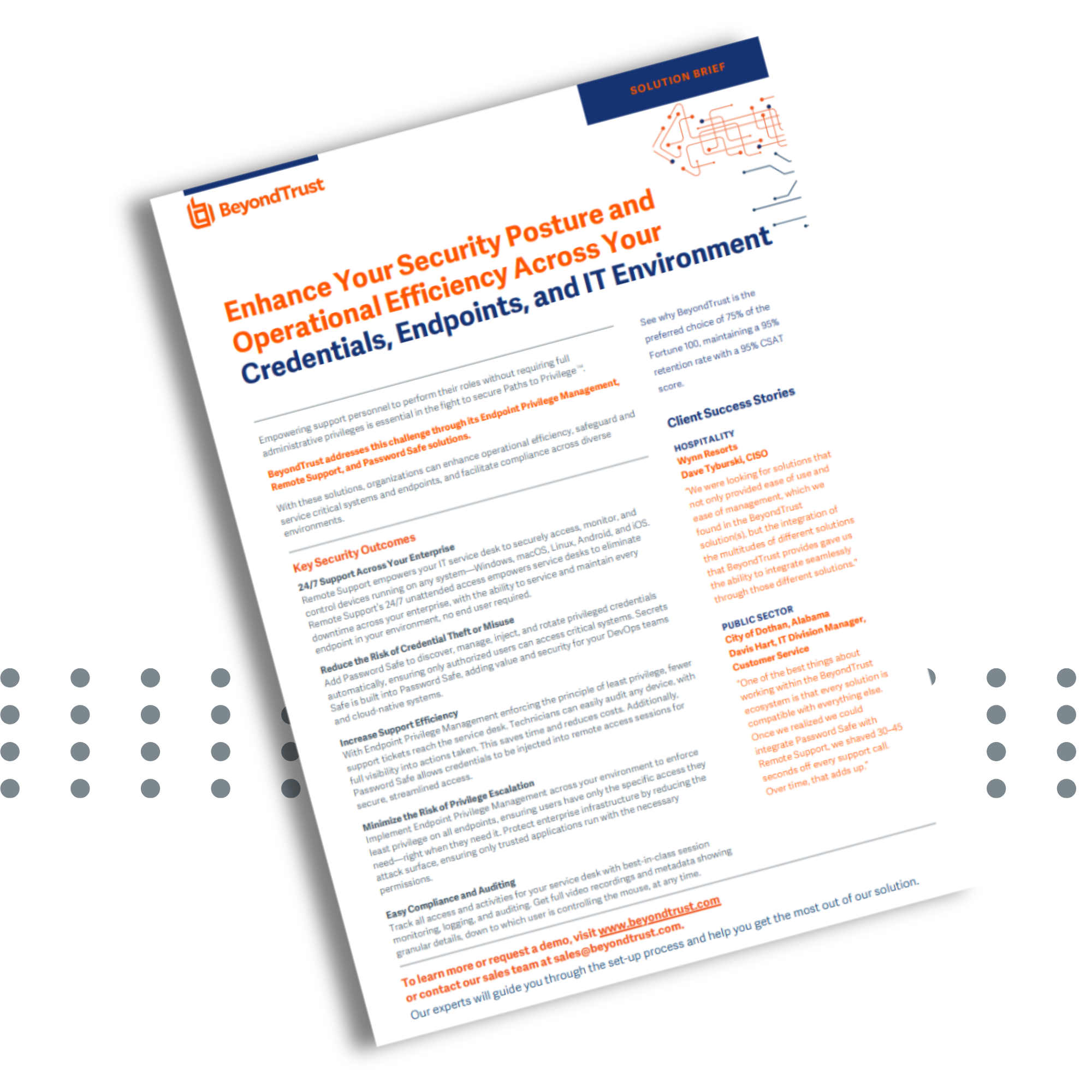 Enhance Your Security Posture and Operational… | BeyondTrust