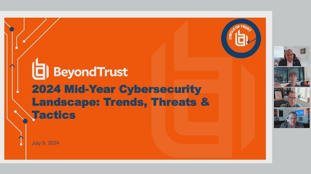 Circle of Trust: 2024 Mid-Year Cybersecurity Landscape:… | BeyondTrust