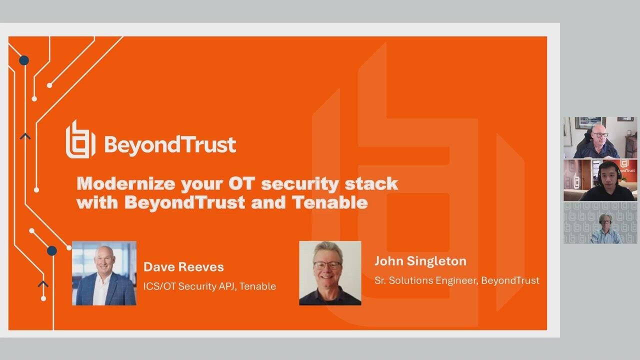 APJ | Modernize your OT security stack with BeyondTrust… | BeyondTrust